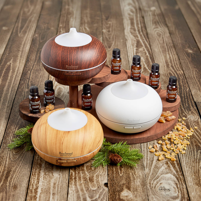 Ultrasonic Diffuser - Light Wood Bamboo (300 mL) – Mantra Wellness
